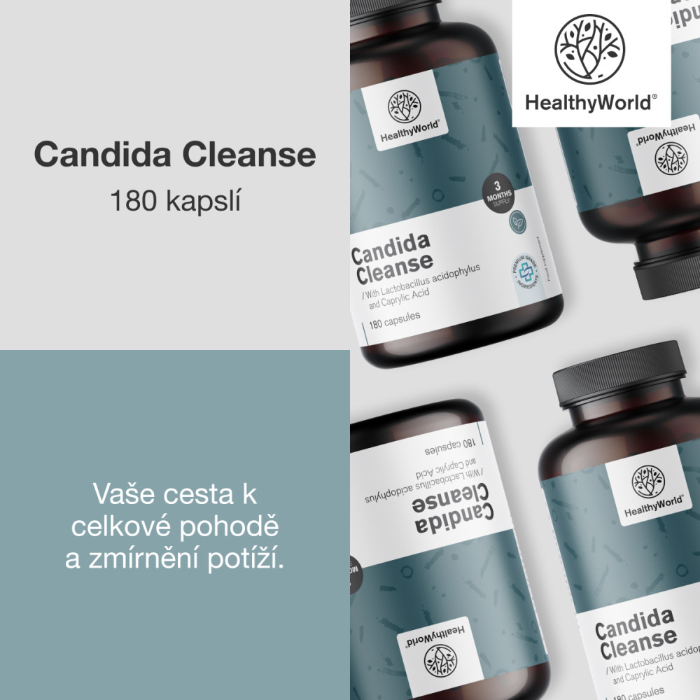 Candida Cleanse, 180 kapslí - FutuNatura.cz